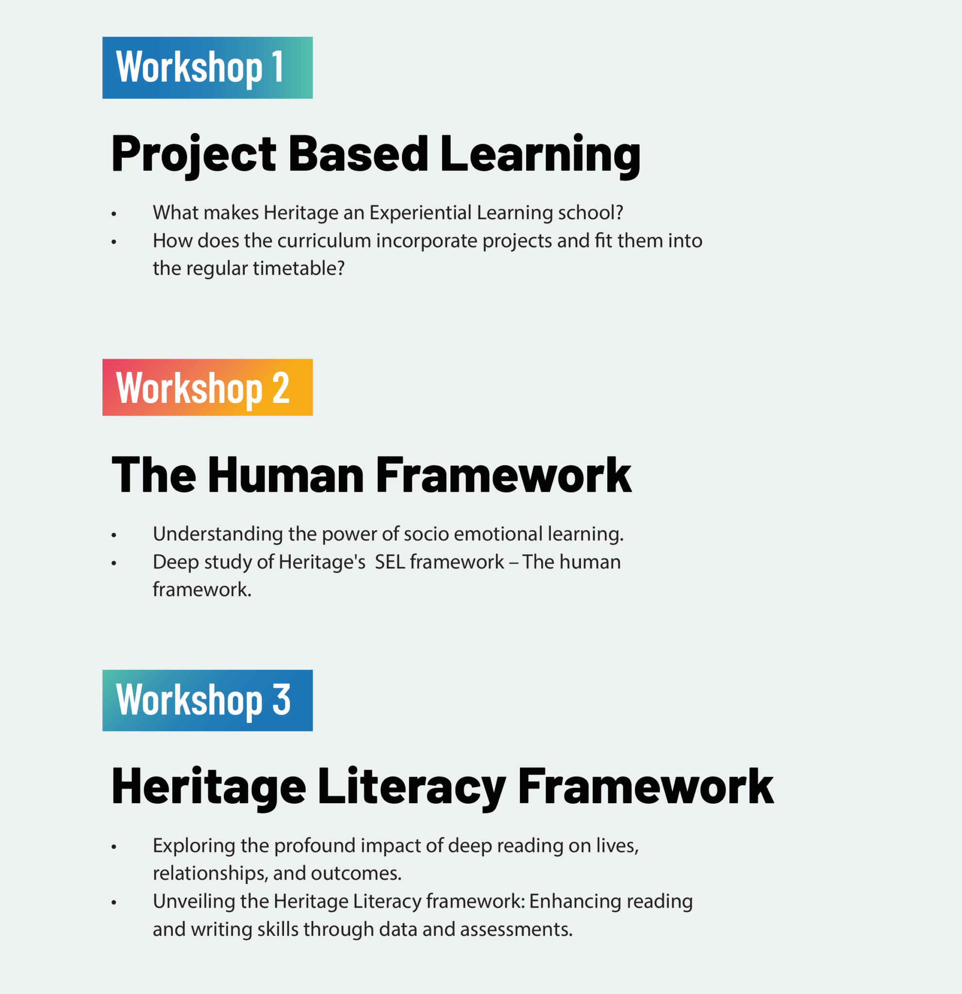 Experiential Learning Conclave